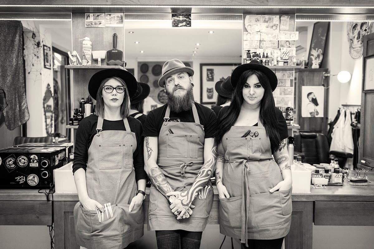 POLYBOY ACADEMY Pompadour i gentleman's cut tradicionalne frizure